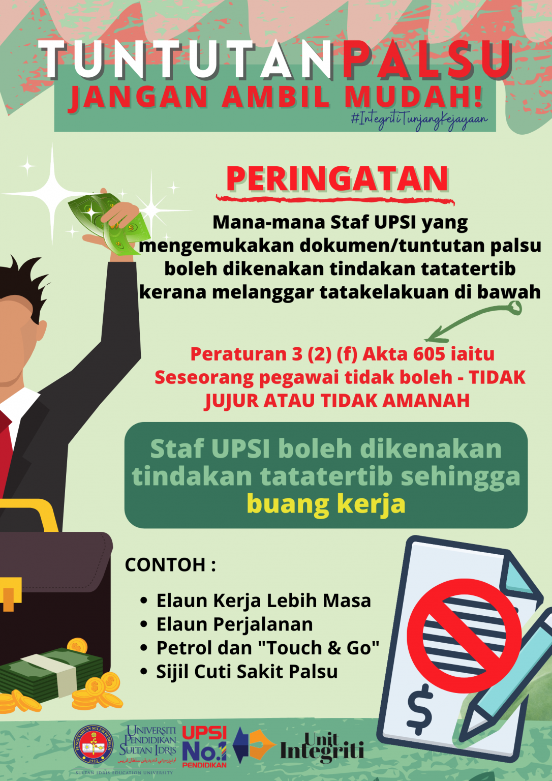 INFO INTEGRITI – UPSI | Unit Integriti