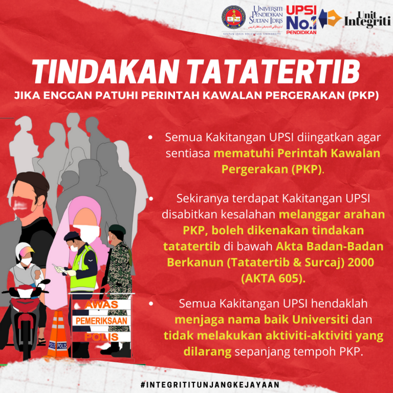 INFO INTEGRITI – UPSI | Unit Integriti