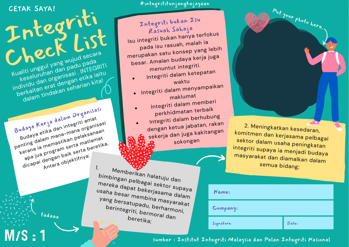 INFO INTEGRITI – UPSI | Unit Integriti